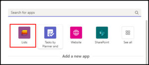 Use Microsoft Lists in Microsoft Teams [Increase Efficiency]