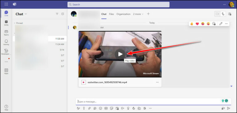 Download Videos Sent in Teams Chat [Step-by-Step Guide]