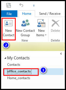 Change Default Address Book in Outlook [Modify Instantly]