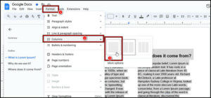 How to Switch Columns in Google Docs [Easy Methods]