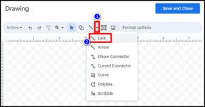 How to Insert a Vertical/Horizontal Line in Google Docs
