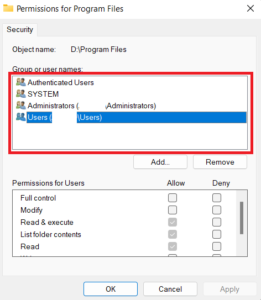 Fix “Access Denied” Error On Windows 11 Solved [5 Easy Ways]
