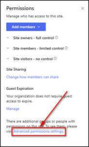 Change Permissions in SharePoint [Customize Permissions]