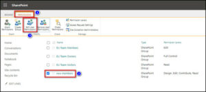 Create SharePoint Groups [Customize & Manage Groups]
