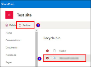 How to Quickly Restore Document Library in SharePoint