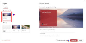 Copy Pages in SharePoint Online [Duplicate Site Data]