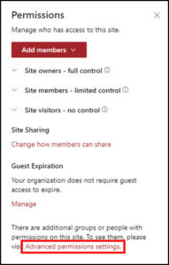 Add Members to Sharepoint Site [Invite External Users]