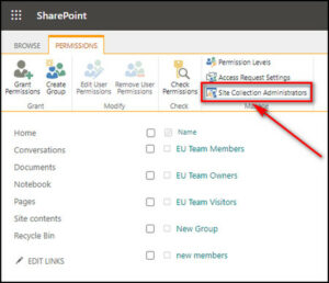Create SharePoint Groups [Customize & Manage Groups]