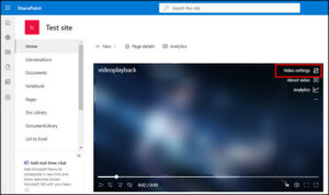 Add Video to SharePoint Online [Make Sites More Interactive]