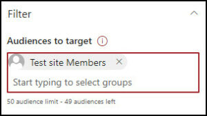 SharePoint Audience Targeting [Deliver Personalized Content]