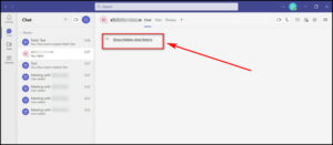 Microsoft Teams Hide Chat Panel [Extend Workspace]