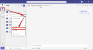 Microsoft Teams Hide Chat Panel [Extend Workspace]