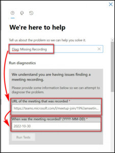 Microsoft Teams Meeting Recording Failed to Upload to Stream