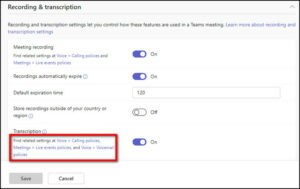 Fix Microsoft Teams Start Transcription Greyed Out Issue
