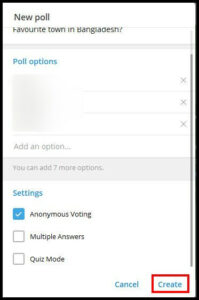 How to Create a Poll Question on Telegram [2 Minutes Read]