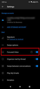 Combine Focused and Other Outlook Emails [In a Minute]