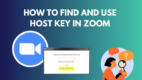 How to Find and Use Host Key in Zoom [Beginners Guide 2024]