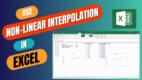 Use Non-Linear Interpolation in Excel [Simplest Method]