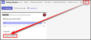 Microsoft Teams View Poll Results [Track Responses]