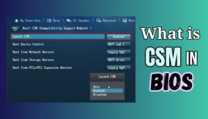What is CSM in BIOS? [Everything You Need to Know 2024]