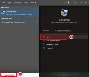 Open and Manage Local Users and Groups in Windows 10 [2024]