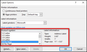 Create Multiple Name Tags or Address Labels in MS Word