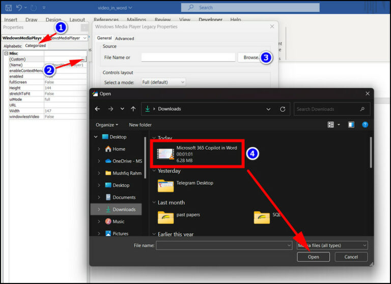 How to Insert Video in Word Document [2 Easy Ways]
