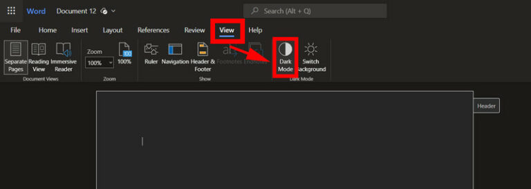 Why is My Microsoft Word Black? [And How To Change It]