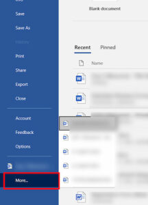 How to Access All Documents in Word [Within 2 Minutes]