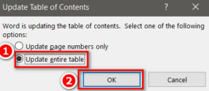 SOLVED: MS Word Table of Contents Not Updating [Quick Guide]
