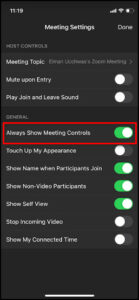 Zoom: How to Always Show Meeting Controls [Quick Tips 2024]