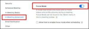 Use Focus Mode on Zoom [Step-by-Step Guide 2024]