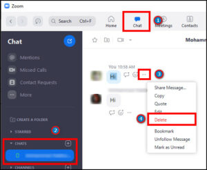 How to Delete Zoom Chat Messages [Step-by-Step Guide]